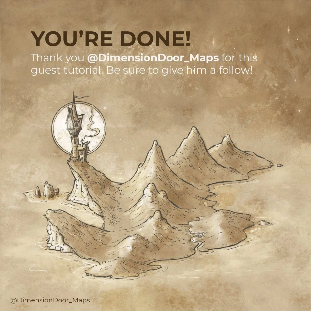 A Simple Way to Create Depth on Your Fantasy Maps — Map Effects