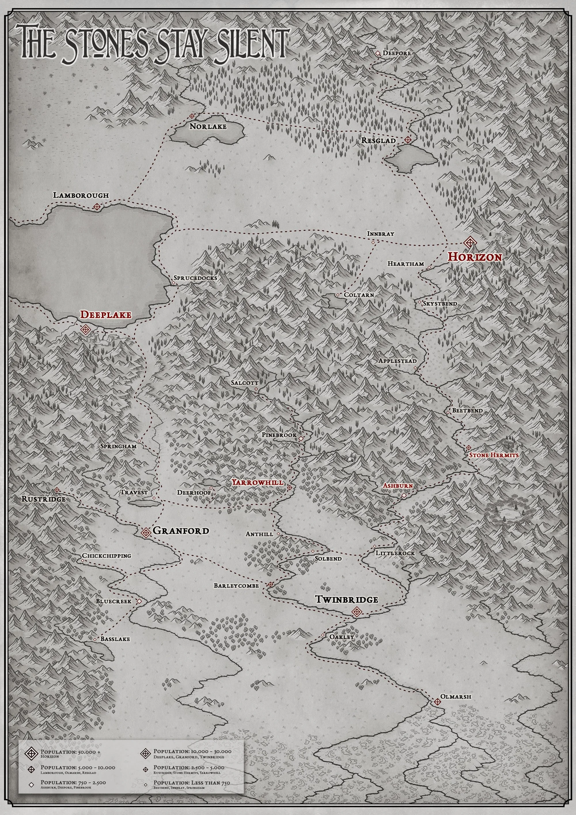 The Stones Stay Silent Map - Danny Ride — Map Effects