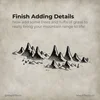 How to Draw Classic Fantasy Mountains on Your Map — Map Effects