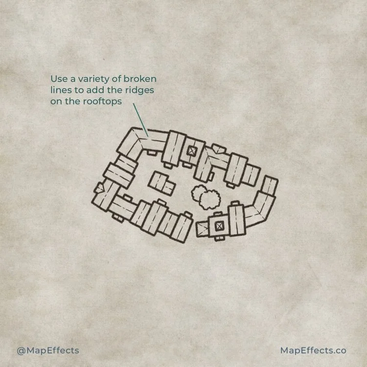 How to Draw a City Block on Your Fantasy Maps — Map Effects