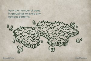 How to Draw Old-Growth Forests on Fantasy Maps — Map Effects