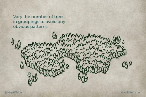 How to Draw Old-Growth Forests on Fantasy Maps — Map Effects