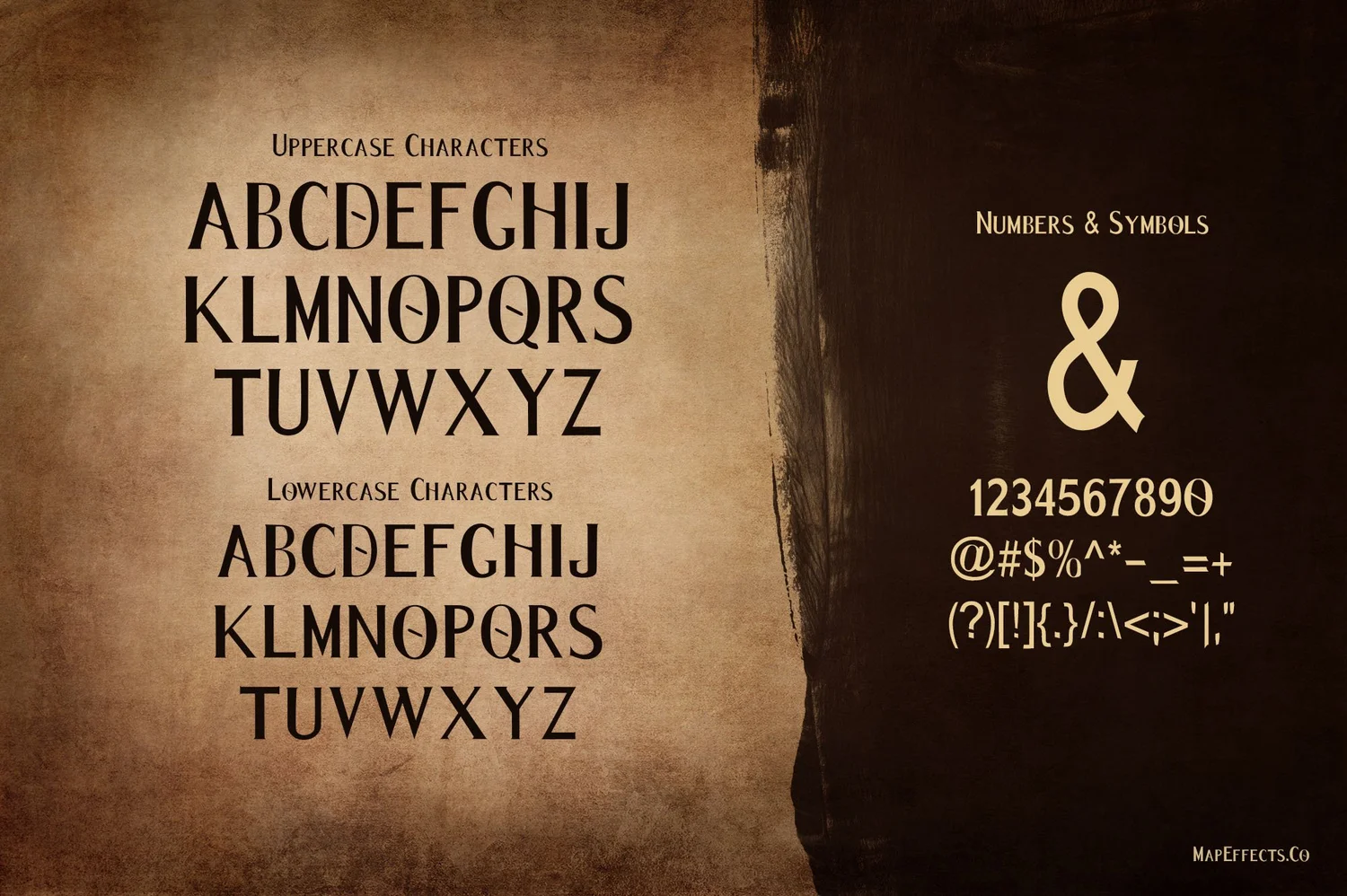 Legendarus - Headline Font for Fantasy Map Builders — Map Effects