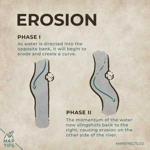 Meandering Rivers - Why Rivers Curve in Flat Terrain? — Map Effects