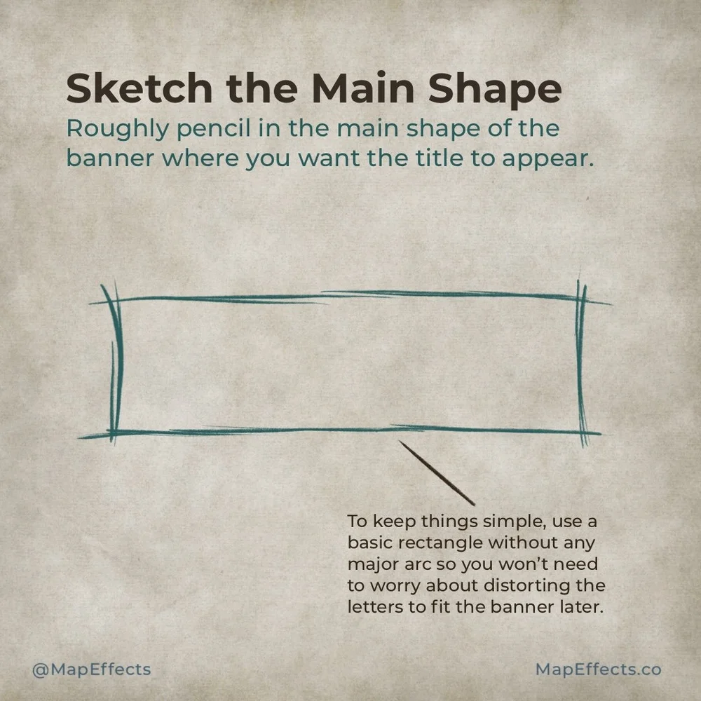 How to Draw Banners on your Fantasy Maps — Map Effects