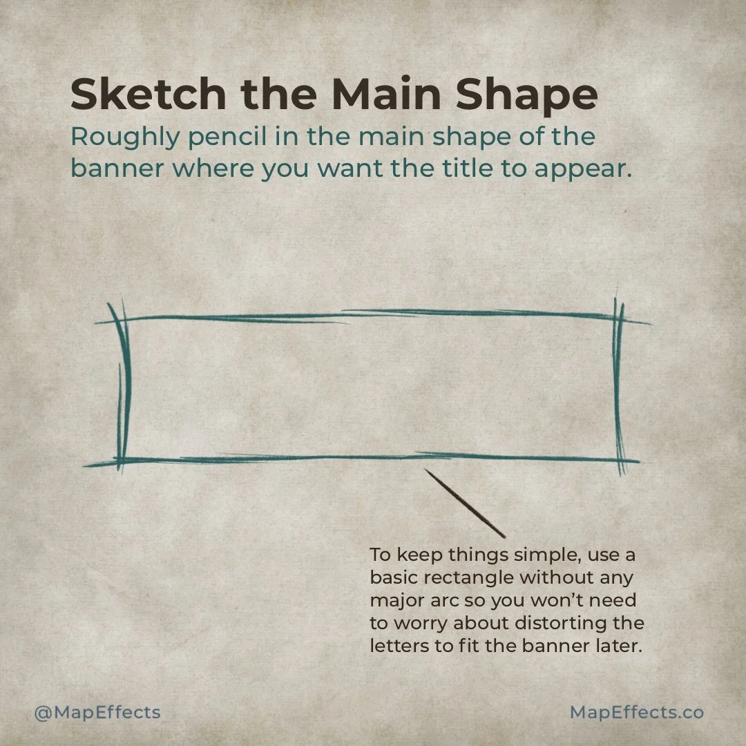 How to Draw Banners on your Fantasy Maps — Map Effects