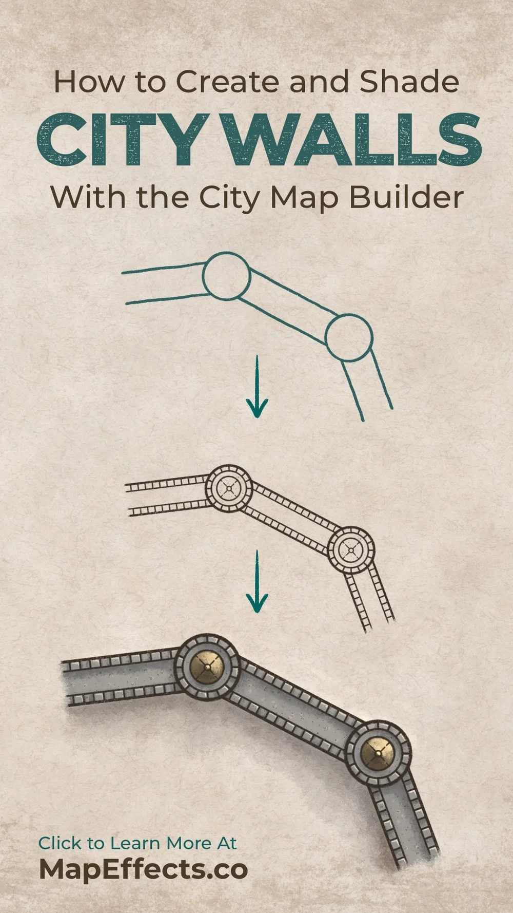 How to Create and Shade Walls & Towers With the City Map Builder — Map ...