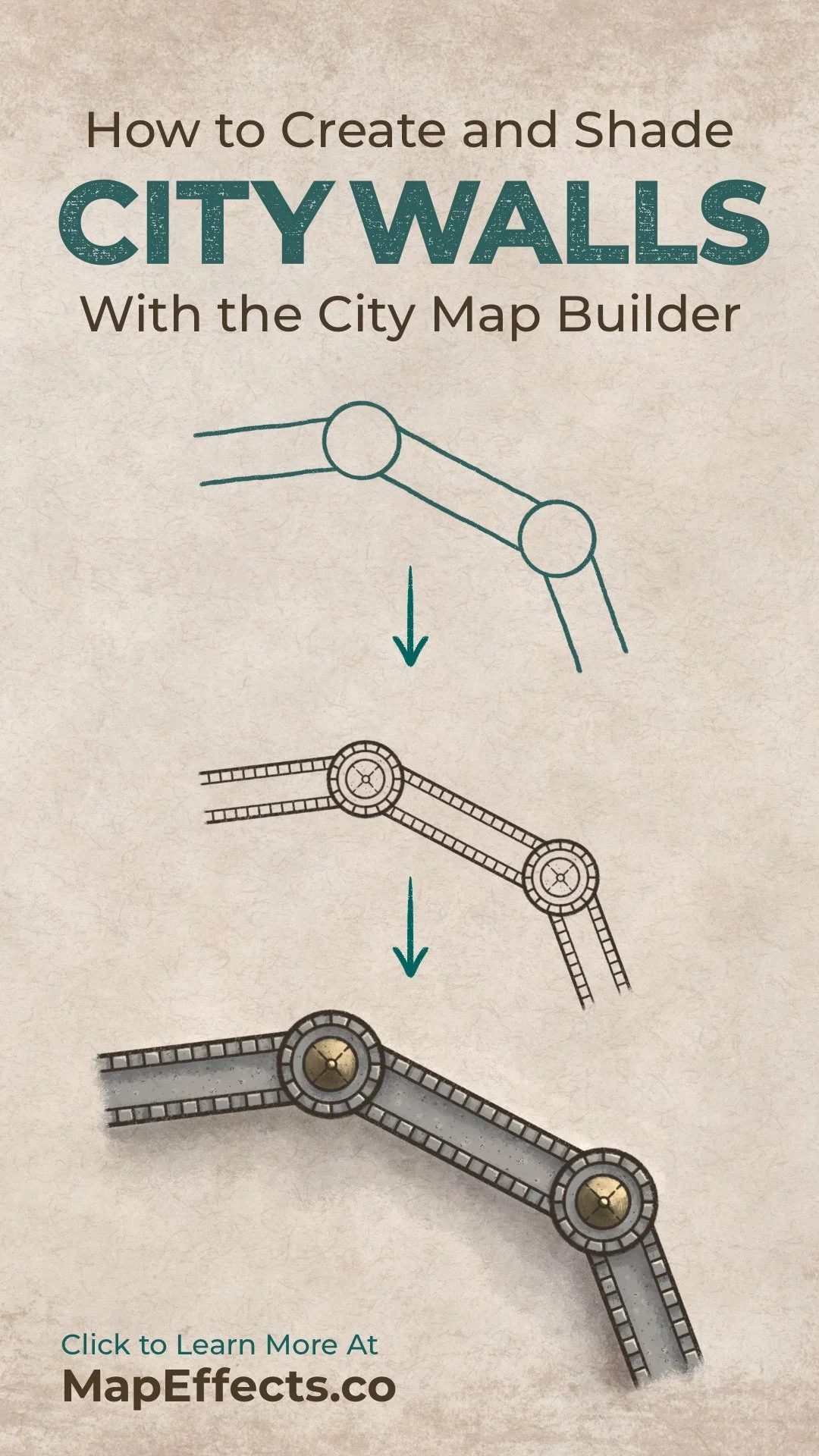 How to Create and Shade Walls & Towers With the City Map Builder — Map ...