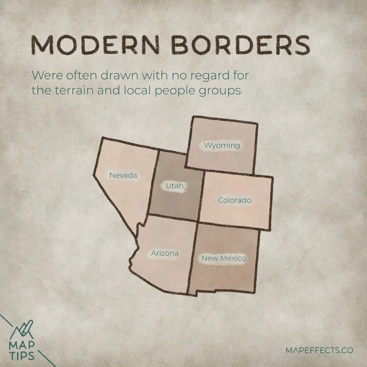 Countries Should Have Wonky Borders on Your Fantasy Map — Map Effects