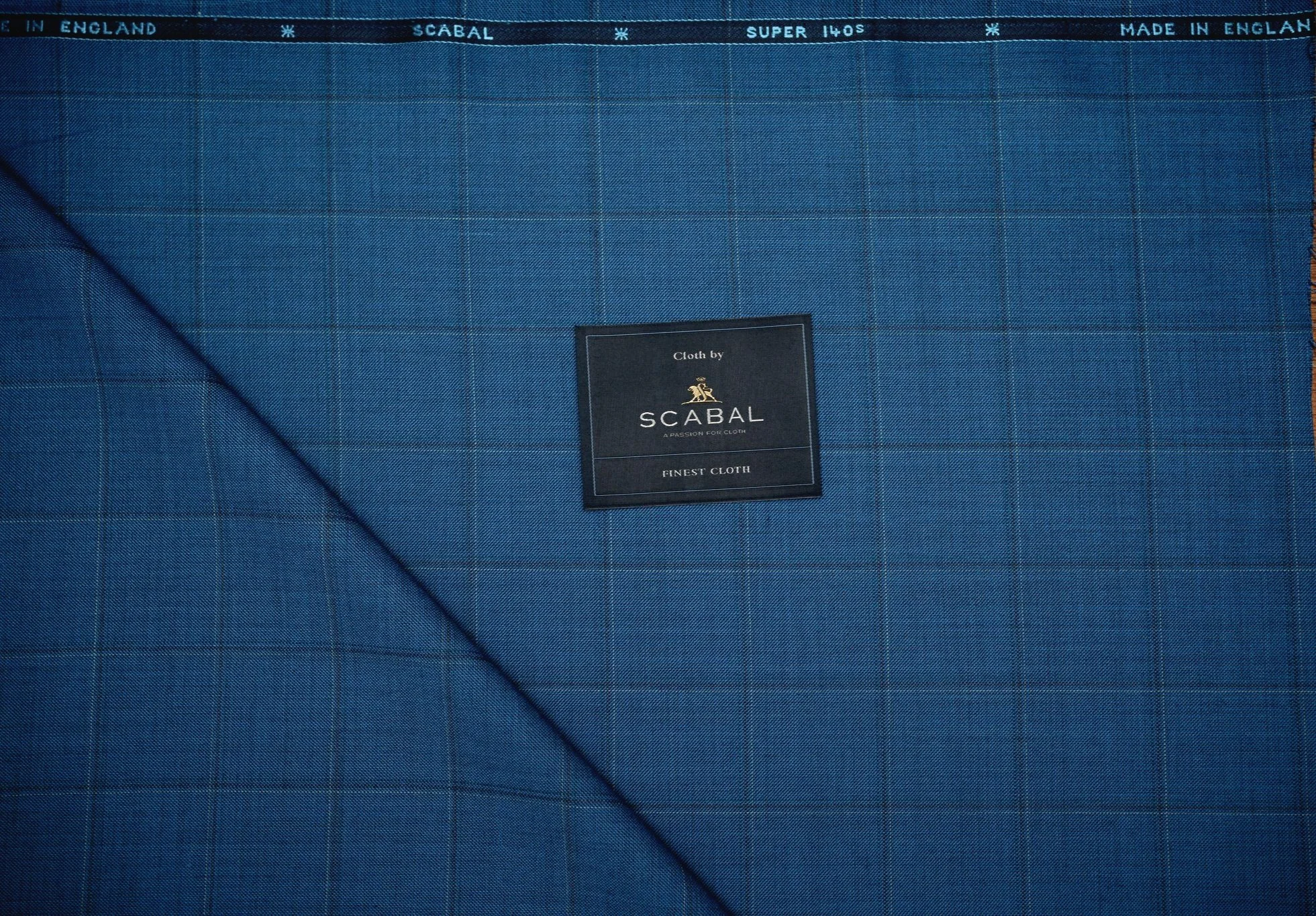 Scabal Super 100s Grey Striped Kid Mohair and Cashmere Suiting — Classic Textiles