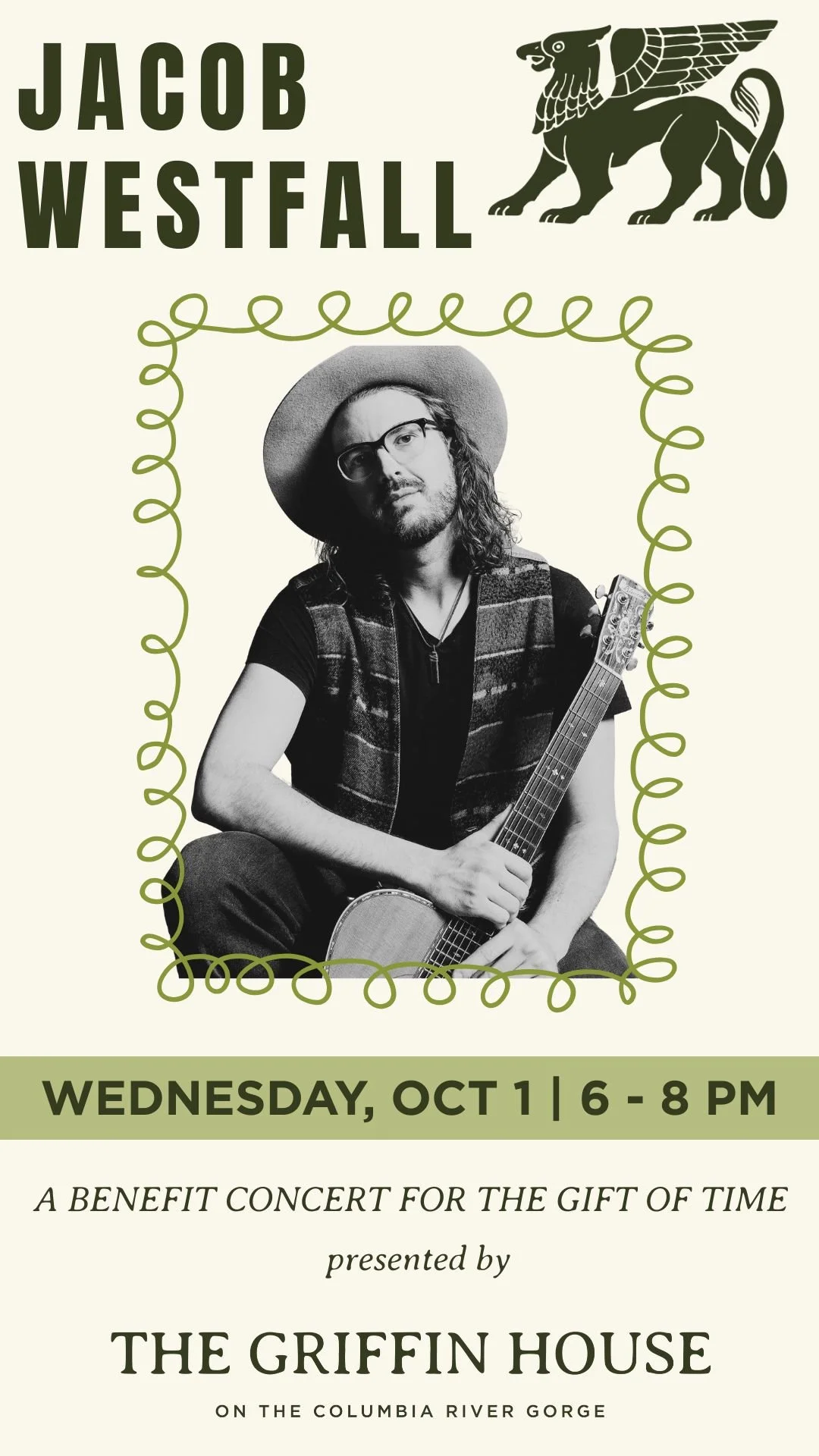 Jacob Westfall — Benefit Concert — The Griffin House