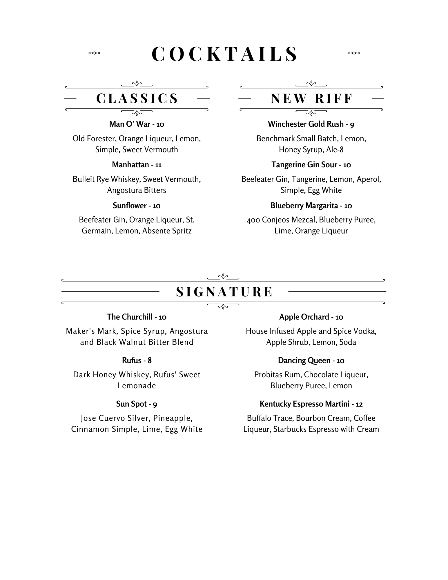 Honeysuckle — Churchill's