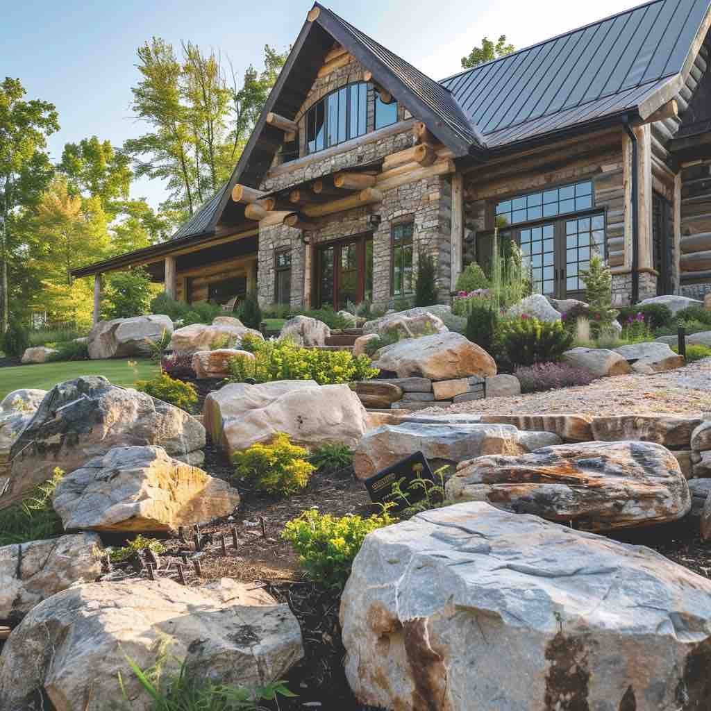 10 ways landscape boulders take landscaping to the next level — All ...