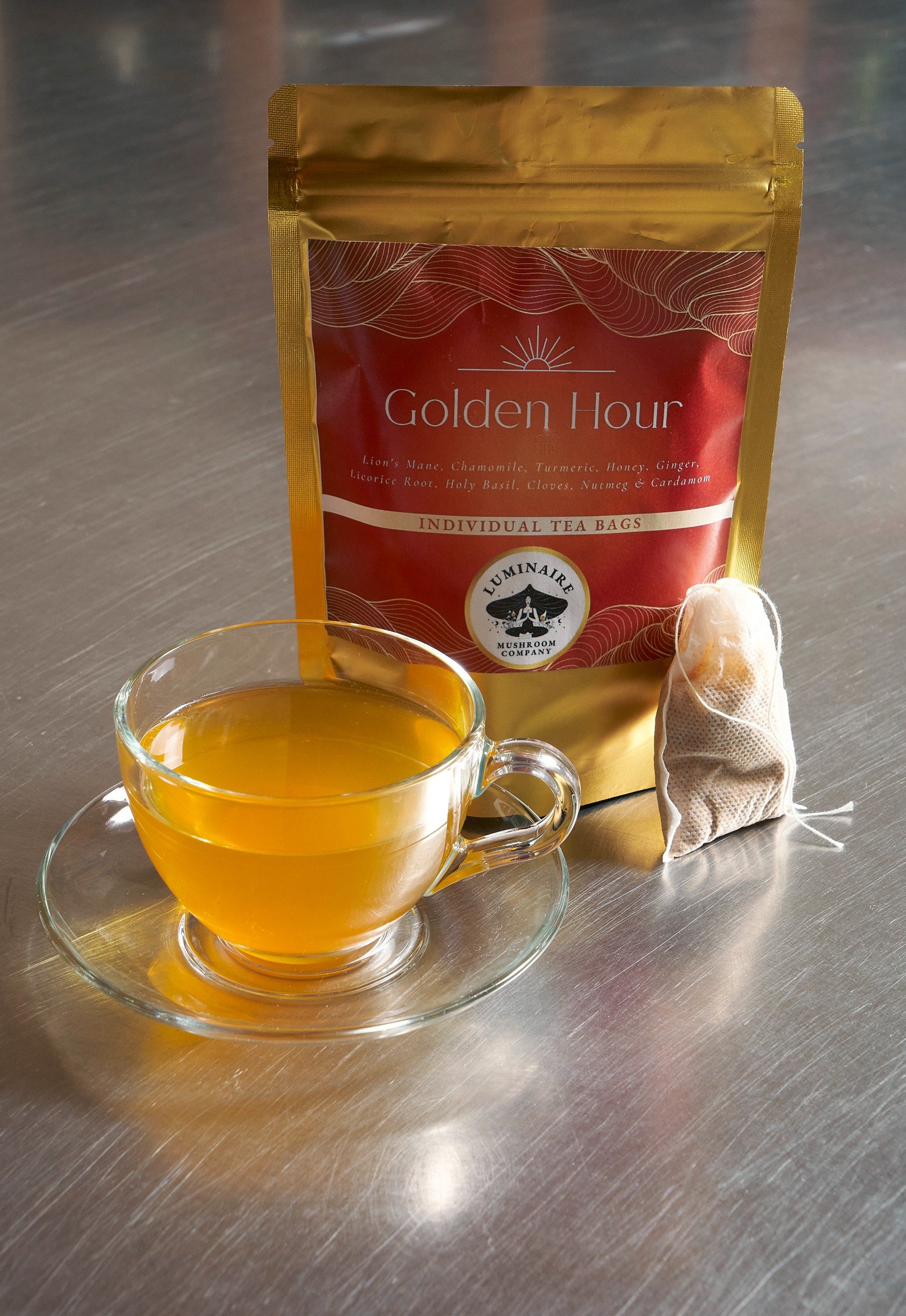 Lion's Mane Tea Blends — Luminaire Mushroom Company