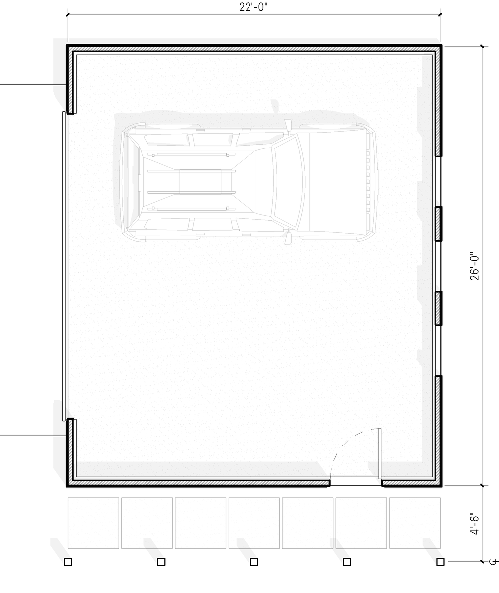 The Sloped 2-Car Garage — Hereabout Home Plans