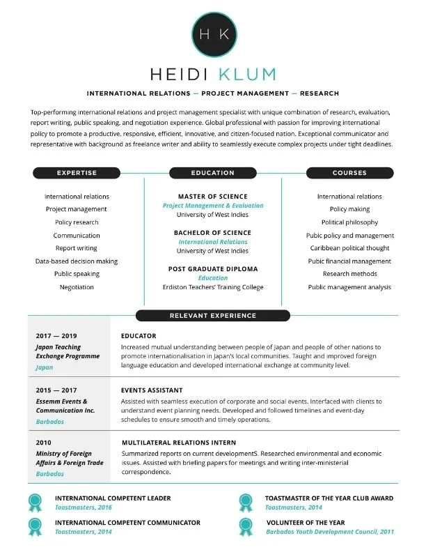 Resume Writing & Design Samples — Services — Resume By Nico