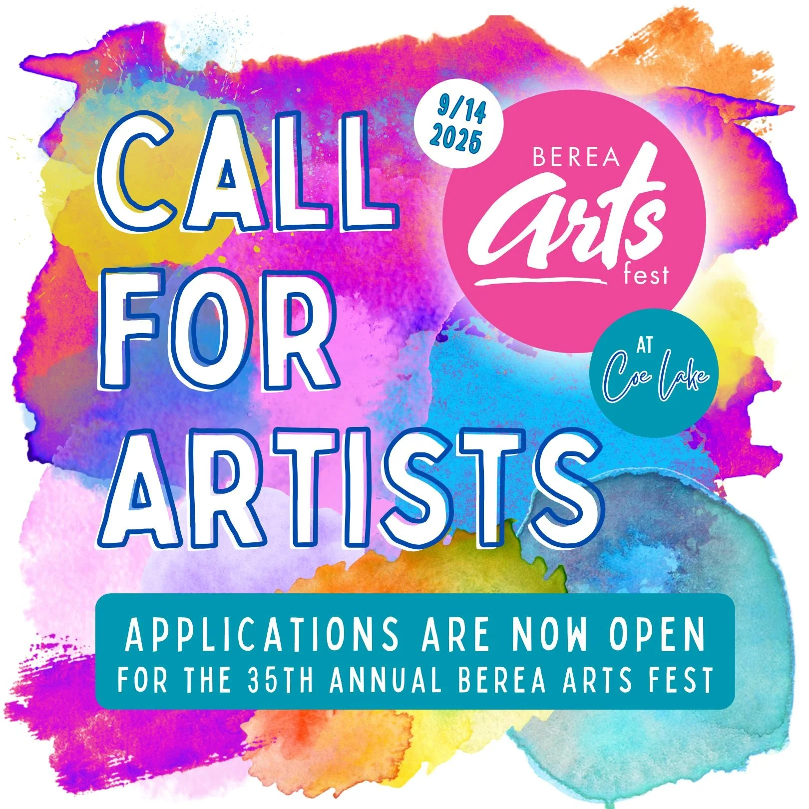 Artist Applications are NOW OPEN! — Berea Arts Fest