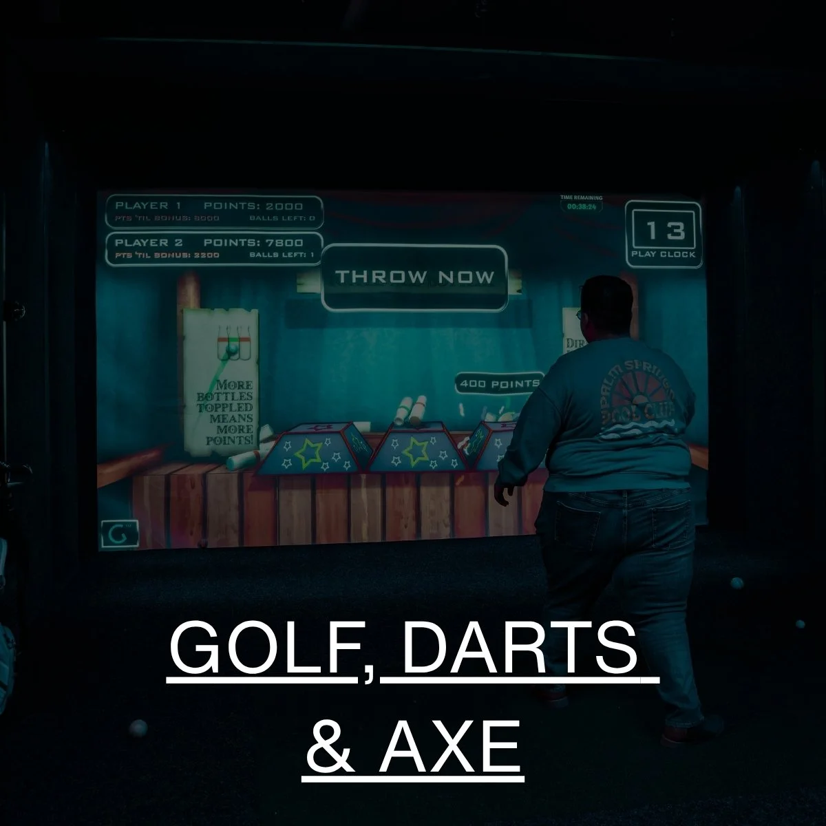 Over Flyte - Golf - Axe - Event Space