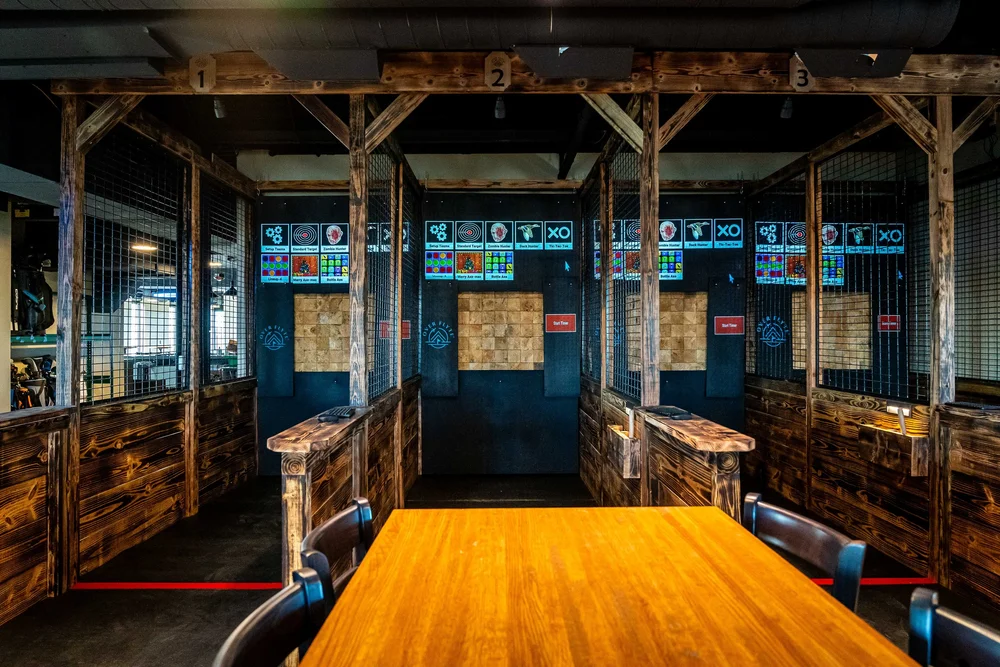 Over Flyte - Golf - Axe - Event Space