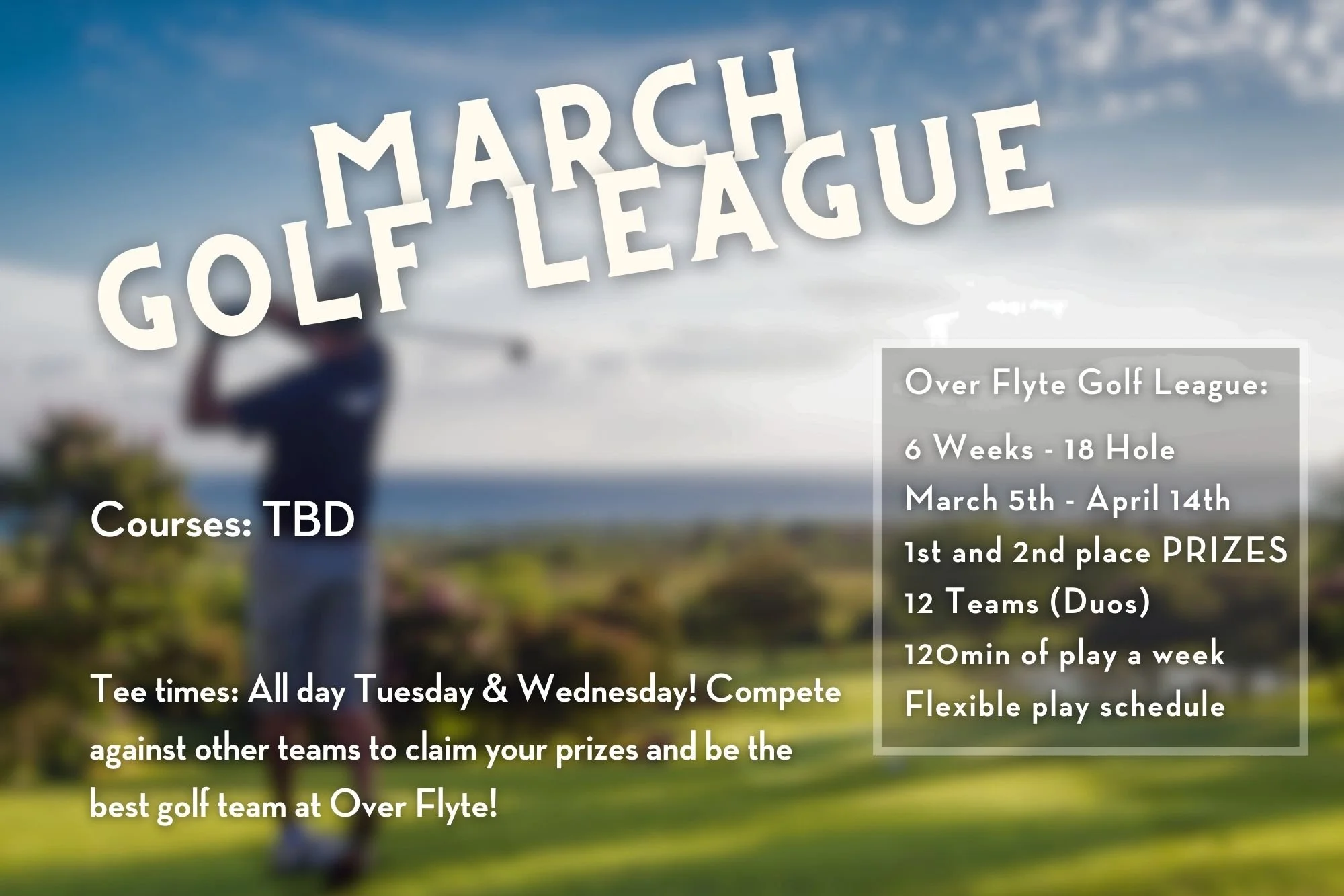 Golf Leagues — Over Flyte
