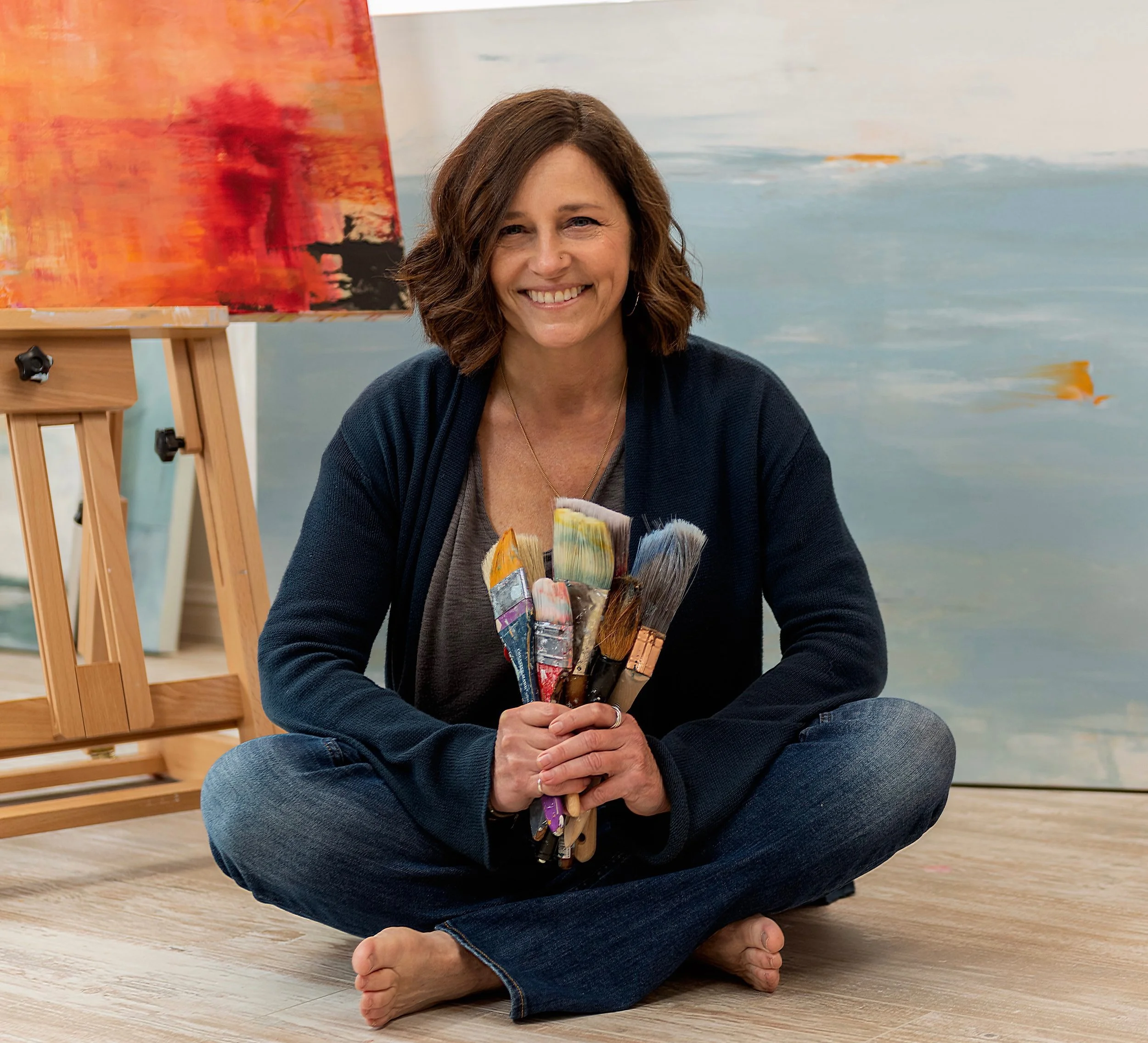 Nicole Cromwell Art Nicole Cromwell | Abstract Seascape & Floral Artist ...