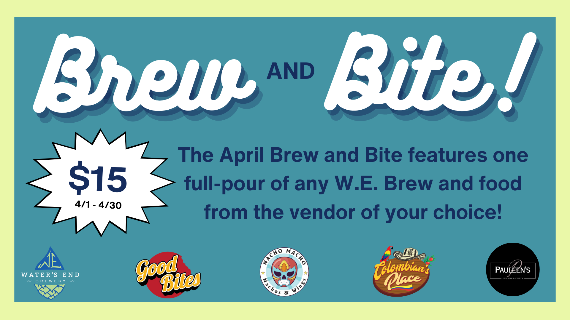 Upcoming Events — The Dell: where food and drink unite