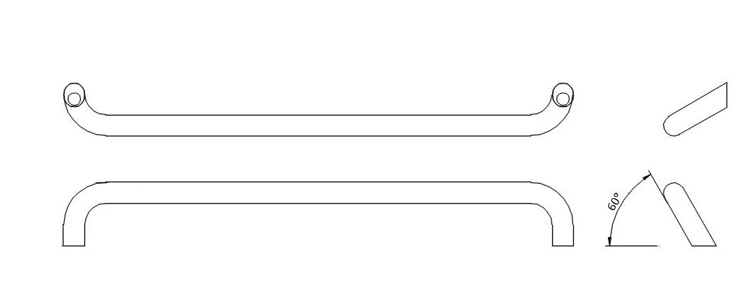 Ash Door Furniture — Adheres to the dimensional guidelines of BS 8300 ...