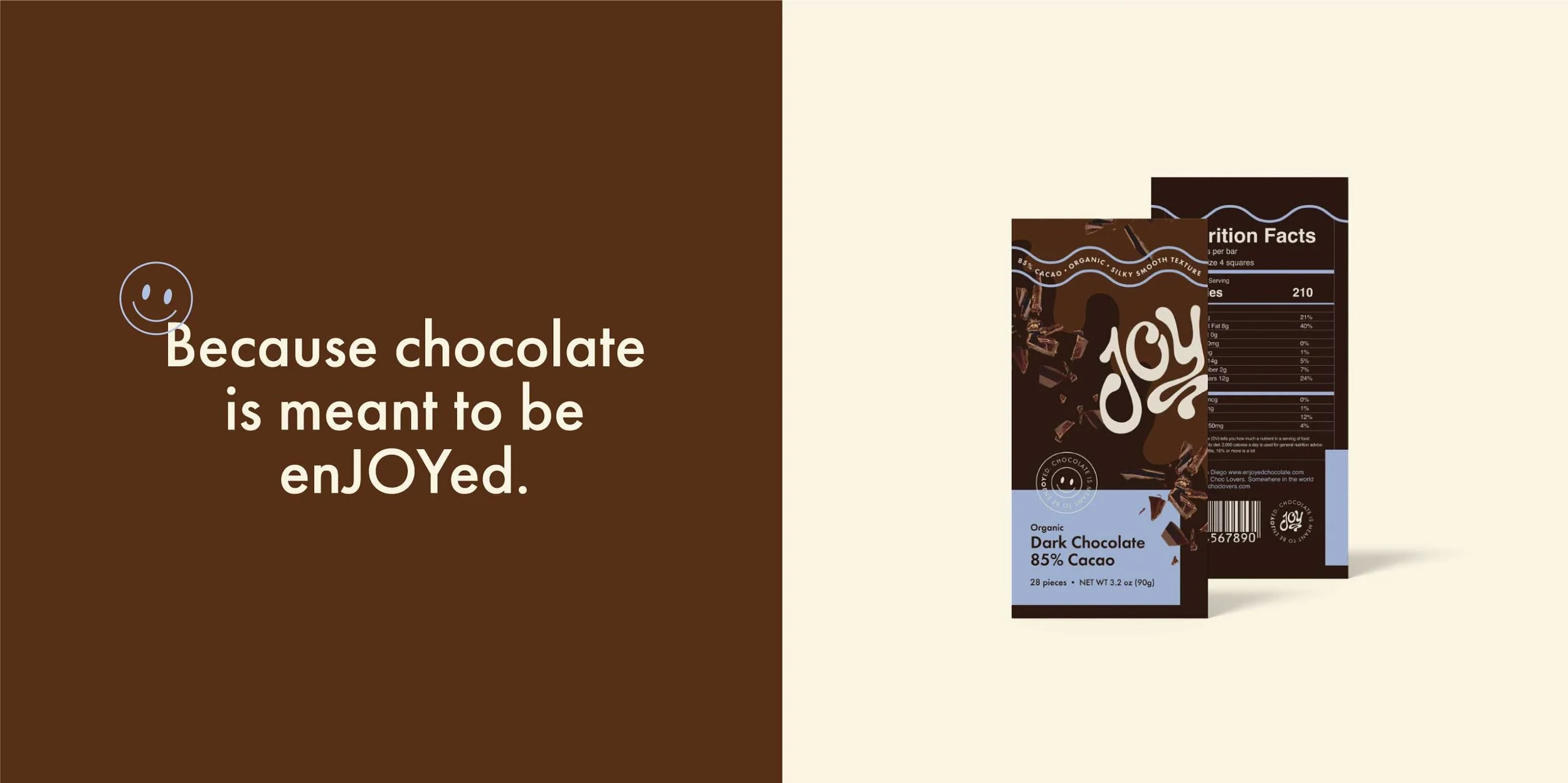 Joy Chocolate Brand Identity and Packaging — Libra Collective