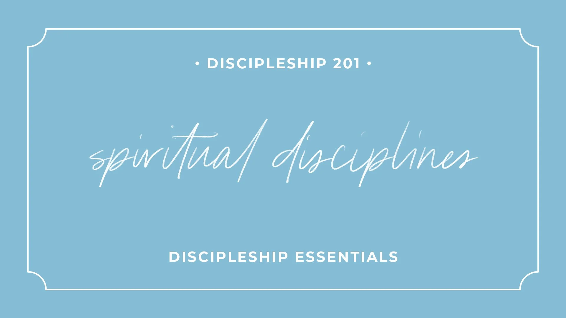 Classes — All Nations Community Church