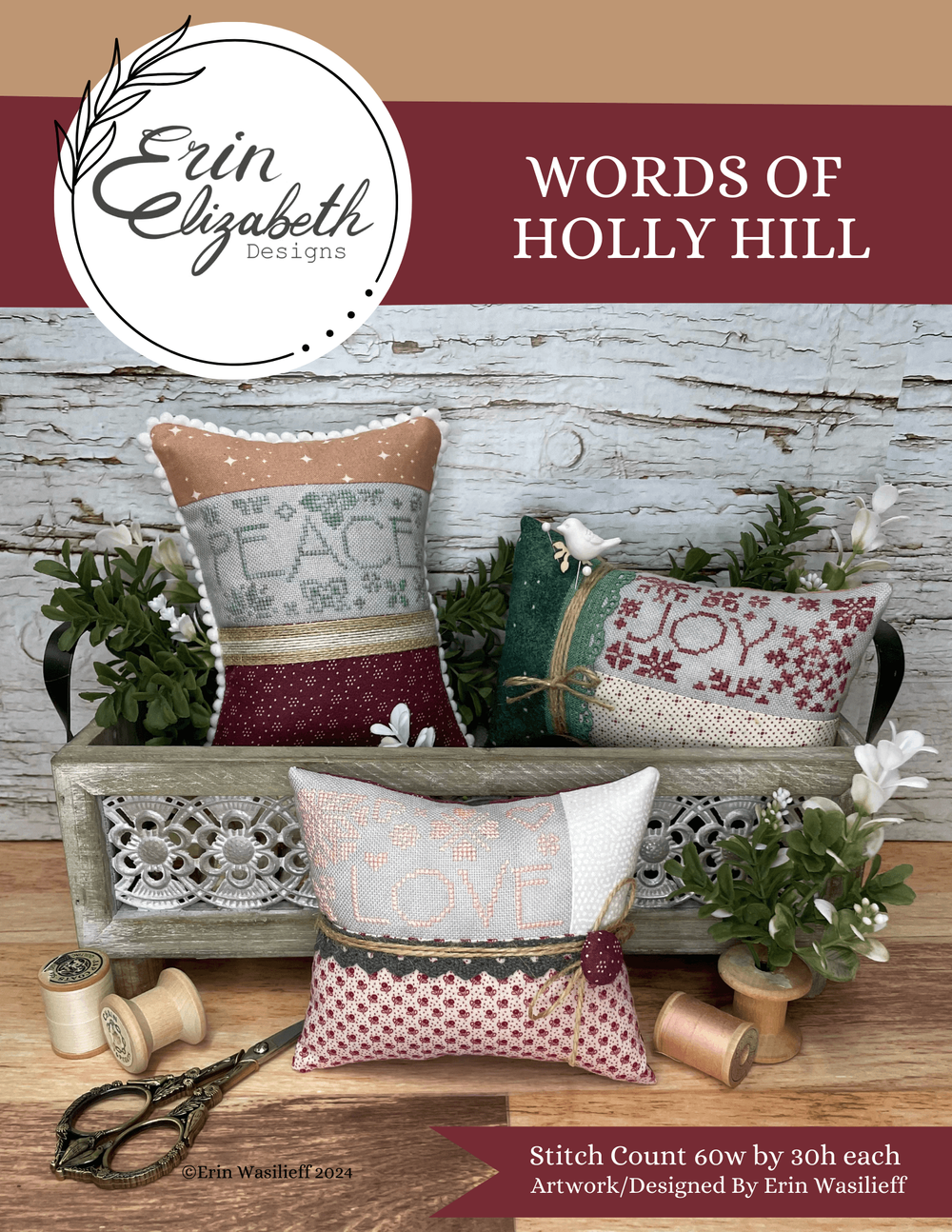 Buy PDF Cross Stitch Patterns — Erin Elizabeth Designs | Cross Stitch ...