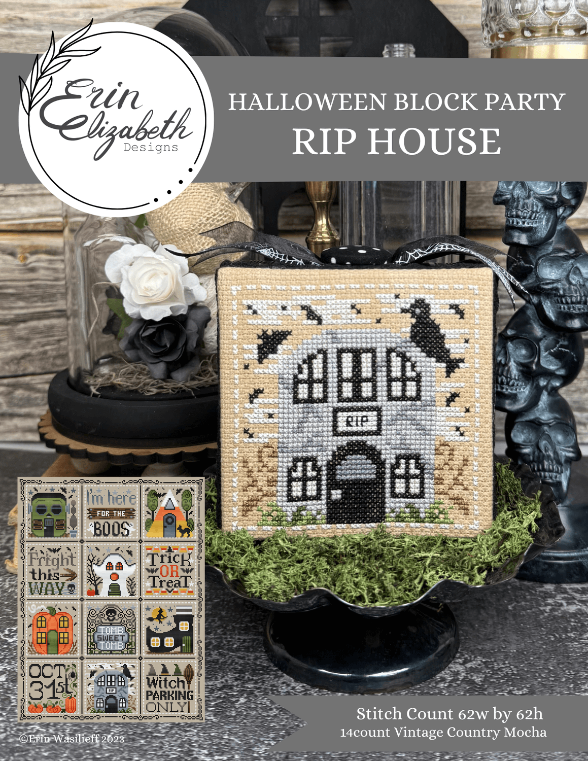 Buy PDF Cross Stitch Patterns — Erin Elizabeth Designs | Cross Stitch ...