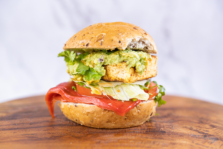 Mexican Inspired Haloumi Burger — Good Chef Bad Chef
