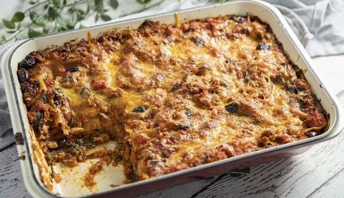 Veggie Packed Lamb Lasagna — Good Chef Bad Chef