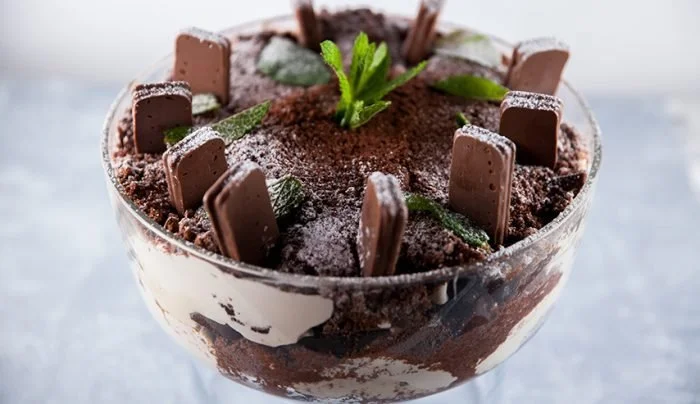 Tim Tam Trifle — Good Chef Bad Chef