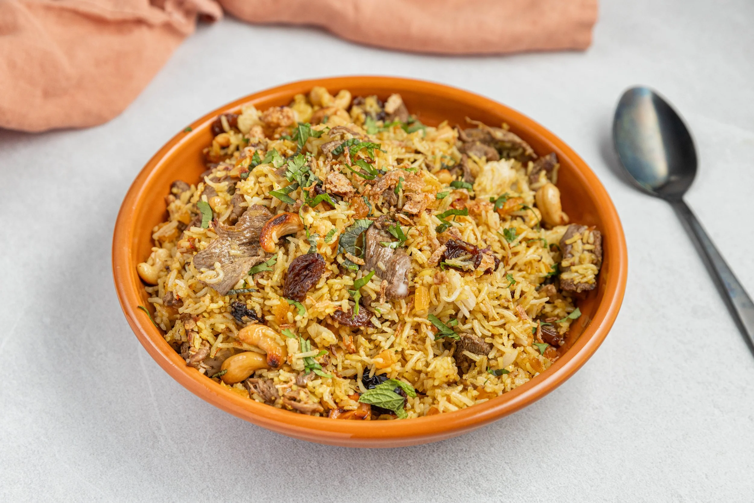 Quick Lamb Biryani — Good Chef Bad Chef