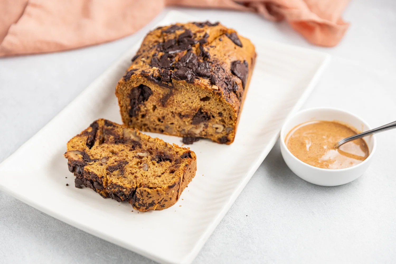 Choc Chunk Pumpkin Spice Loaf — Good Chef Bad Chef