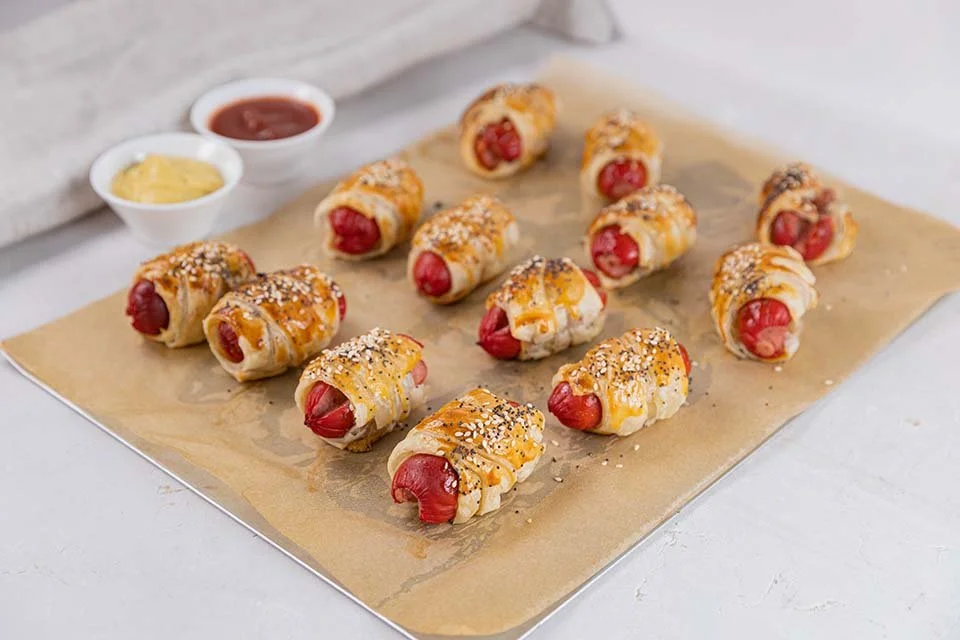 Hot Dog Puffs — Good Chef Bad Chef