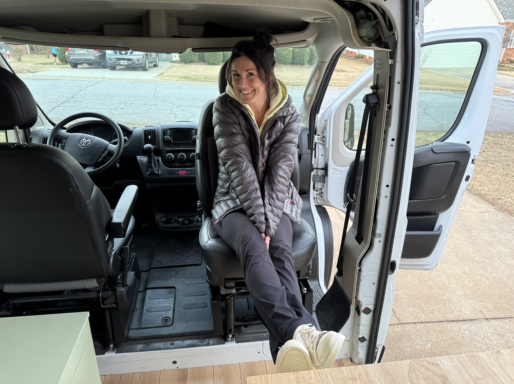 How to Install a Scopema Swivel Seat in a Ram ProMaster — Lauren Stone