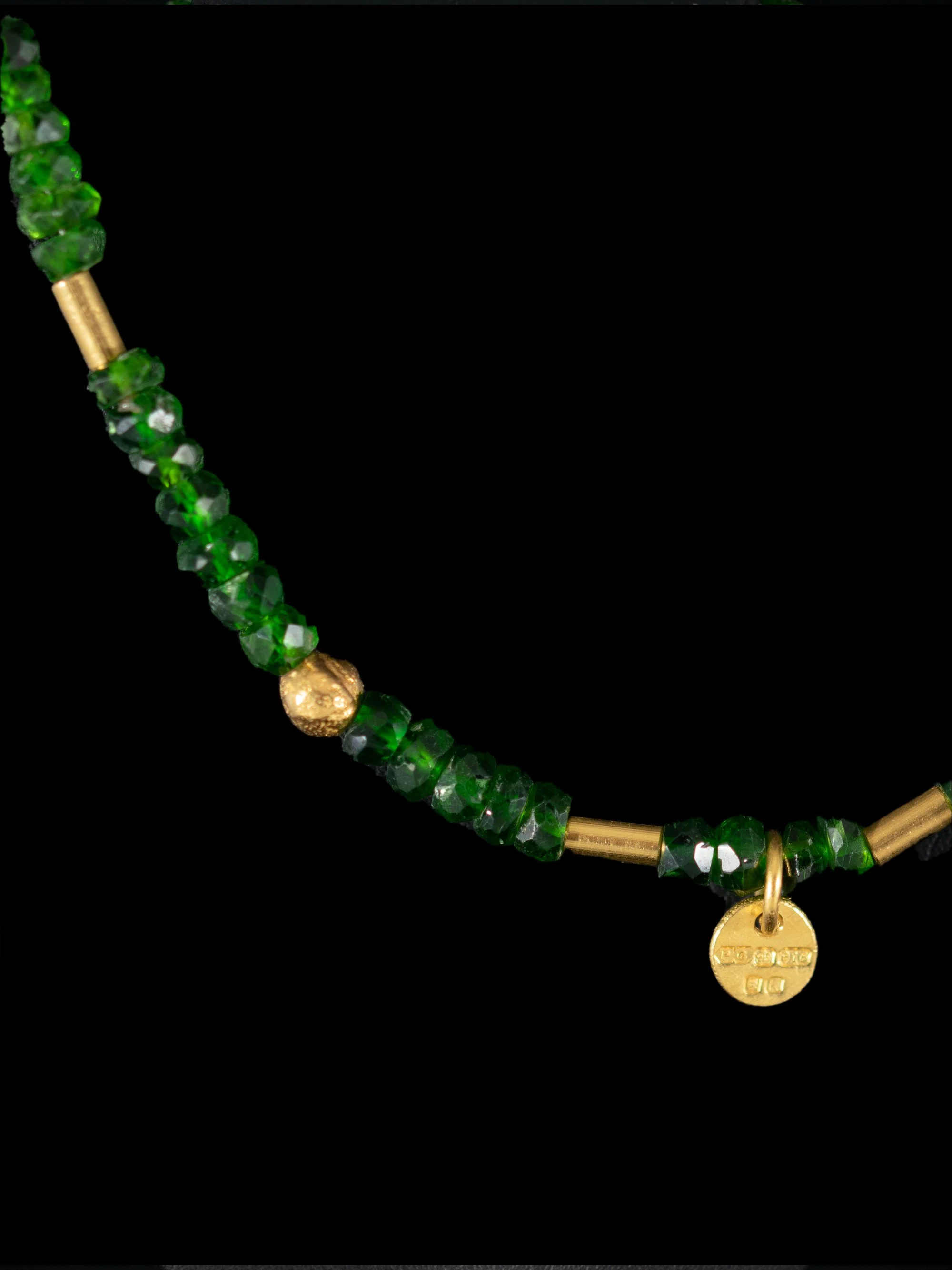 Coral & Gold Necklet — Polly Gasston Jewellery