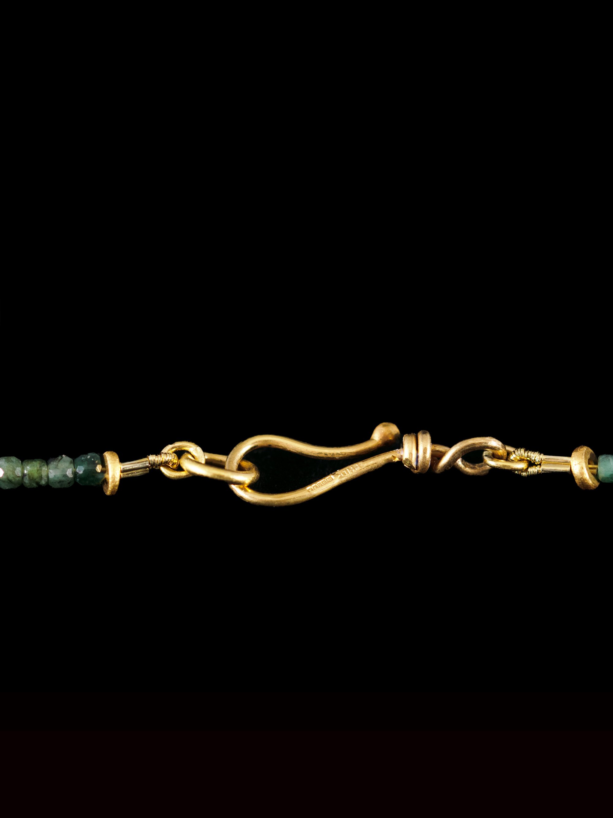 Coral & Gold Necklet — Polly Gasston Jewellery