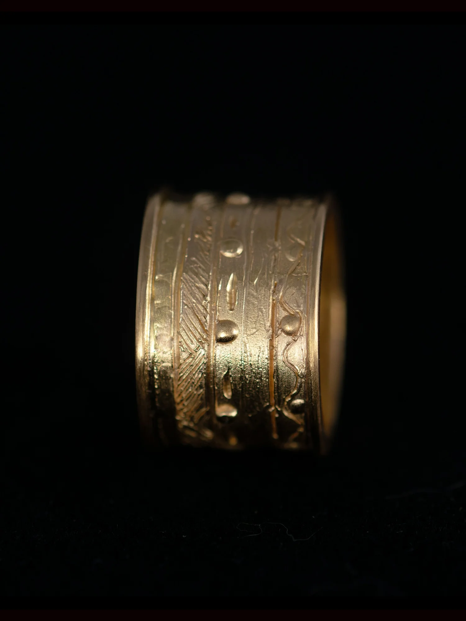 Vine and Leaf Ring — Polly Gasston Jewellery