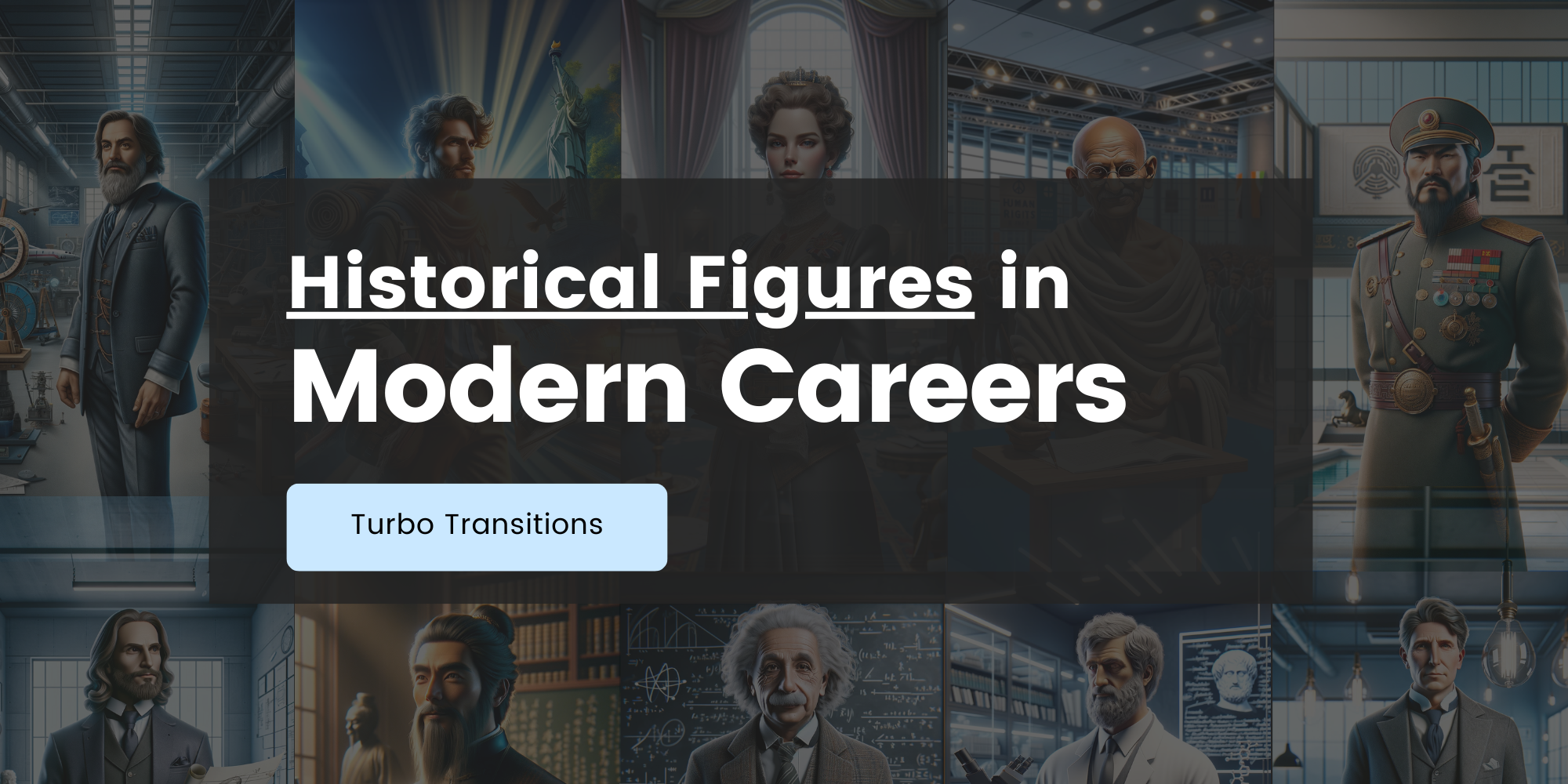 Historical Figures in Modern Careers | Discover Modern Careers Now ...