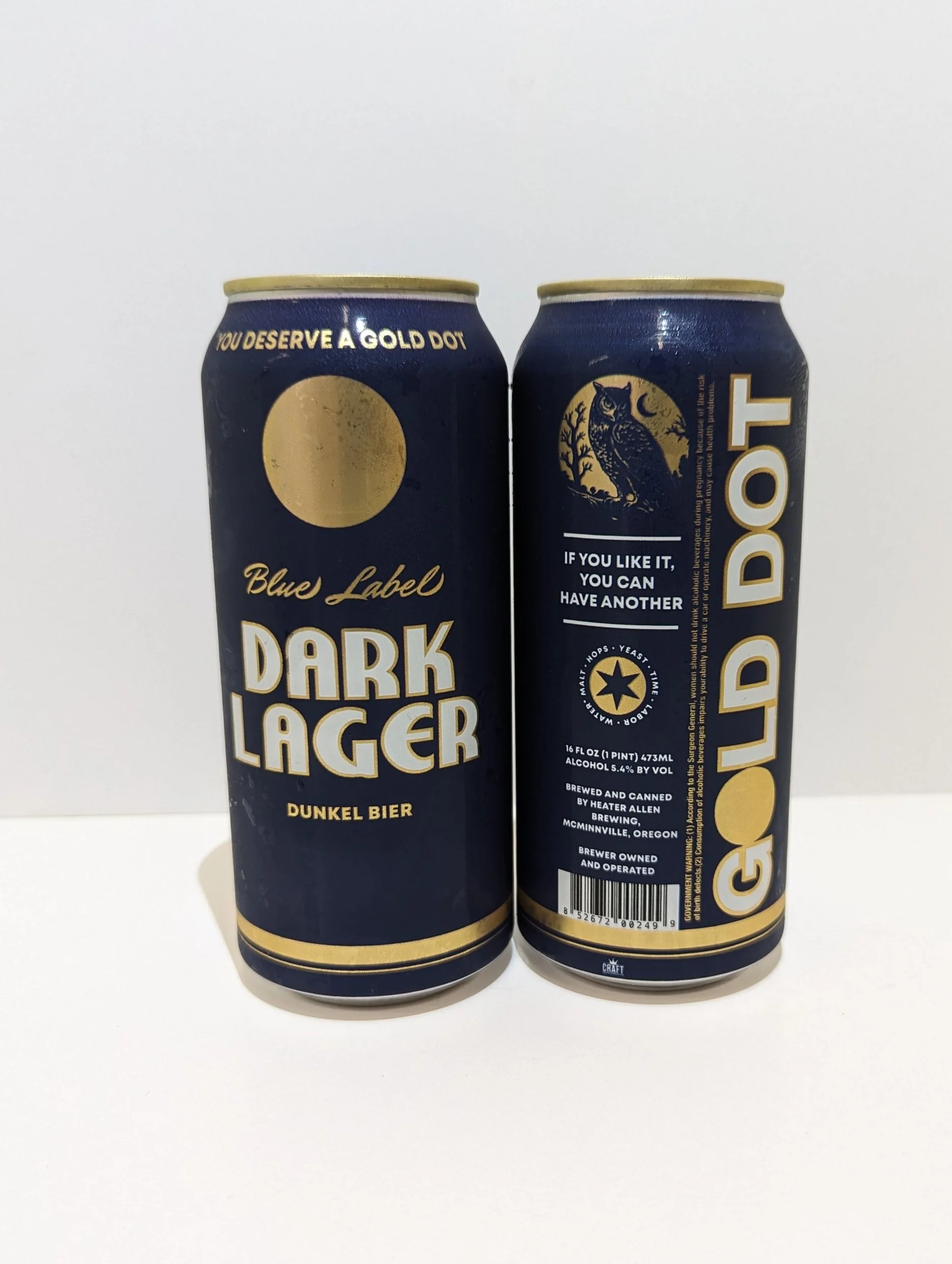 Our Beers — Gold Dot Beer