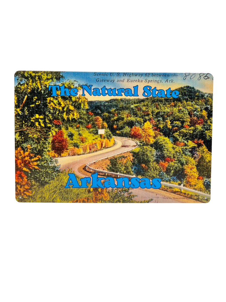 The Natural State - Vintage Wall Tin — Float Eureka