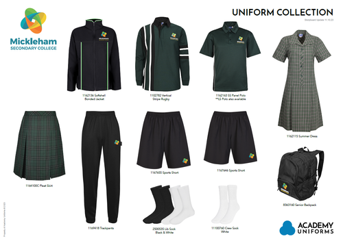 Uniform — Mickleham Secondary College