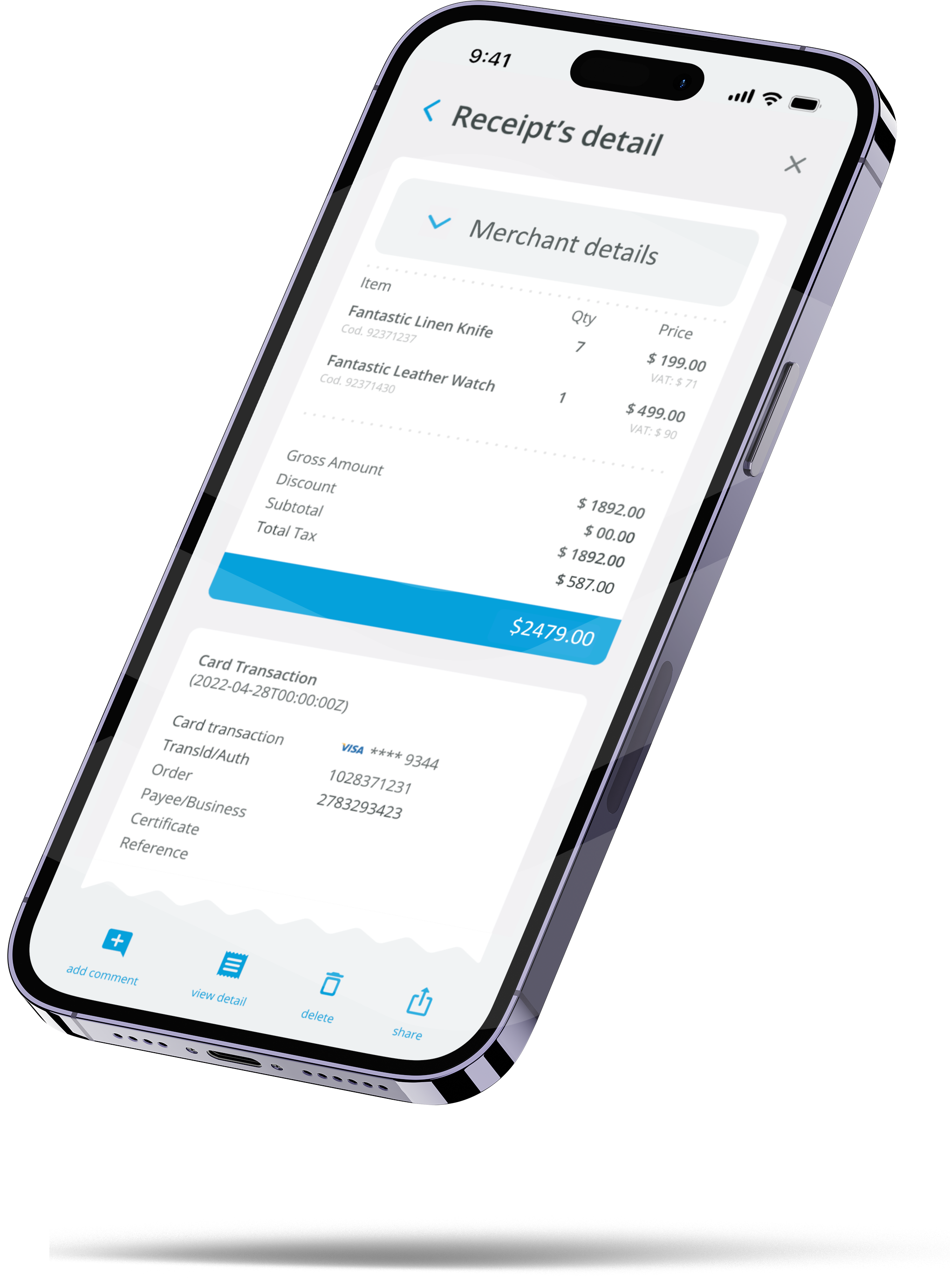 Myver - Powering digital receipts