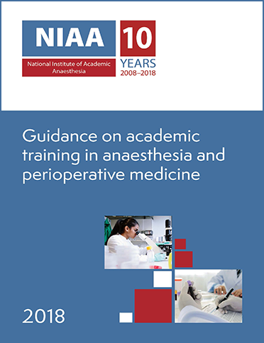 Academic Training Guidance — National Institute of Academic Anaesthesia