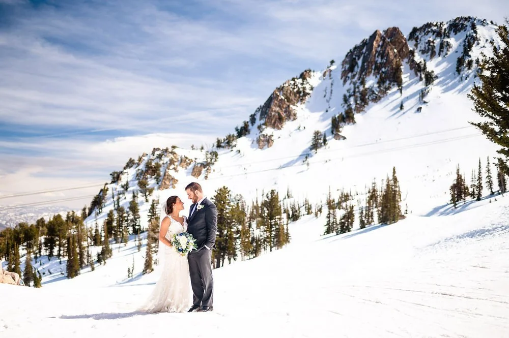 Rachel & Matt — Snowbasin Ski Resort — Everson Events