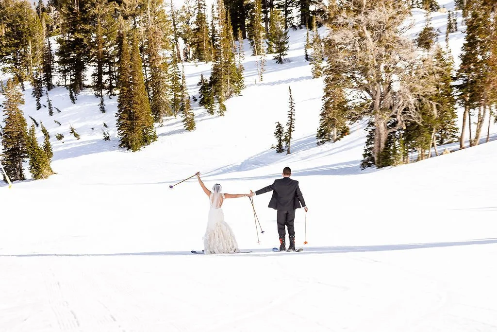 Rachel & Matt — Snowbasin Ski Resort — Everson Events