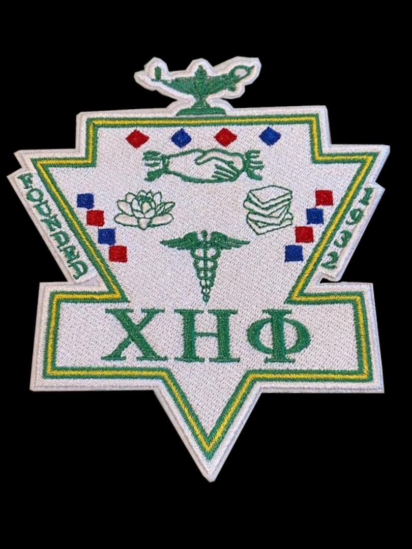Chi Eta Phi Patches (Chenille or Embroidery) — Greek Galleria